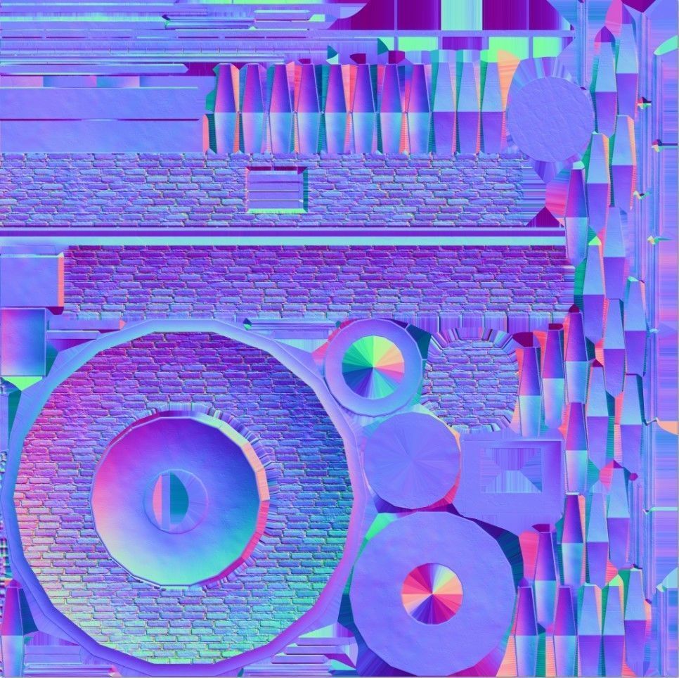 3D model Medieval Smeltery Low Poly 3D Model VR / AR / low-poly | CGTrader