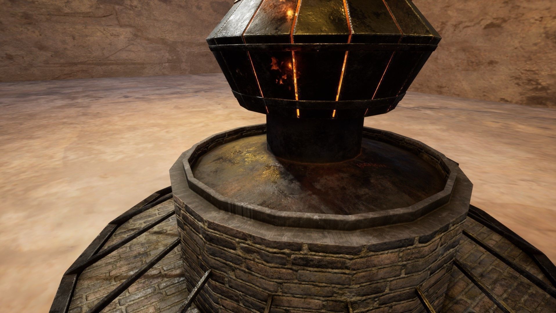 3D model Medieval Smeltery Low Poly 3D Model VR / AR / low-poly | CGTrader