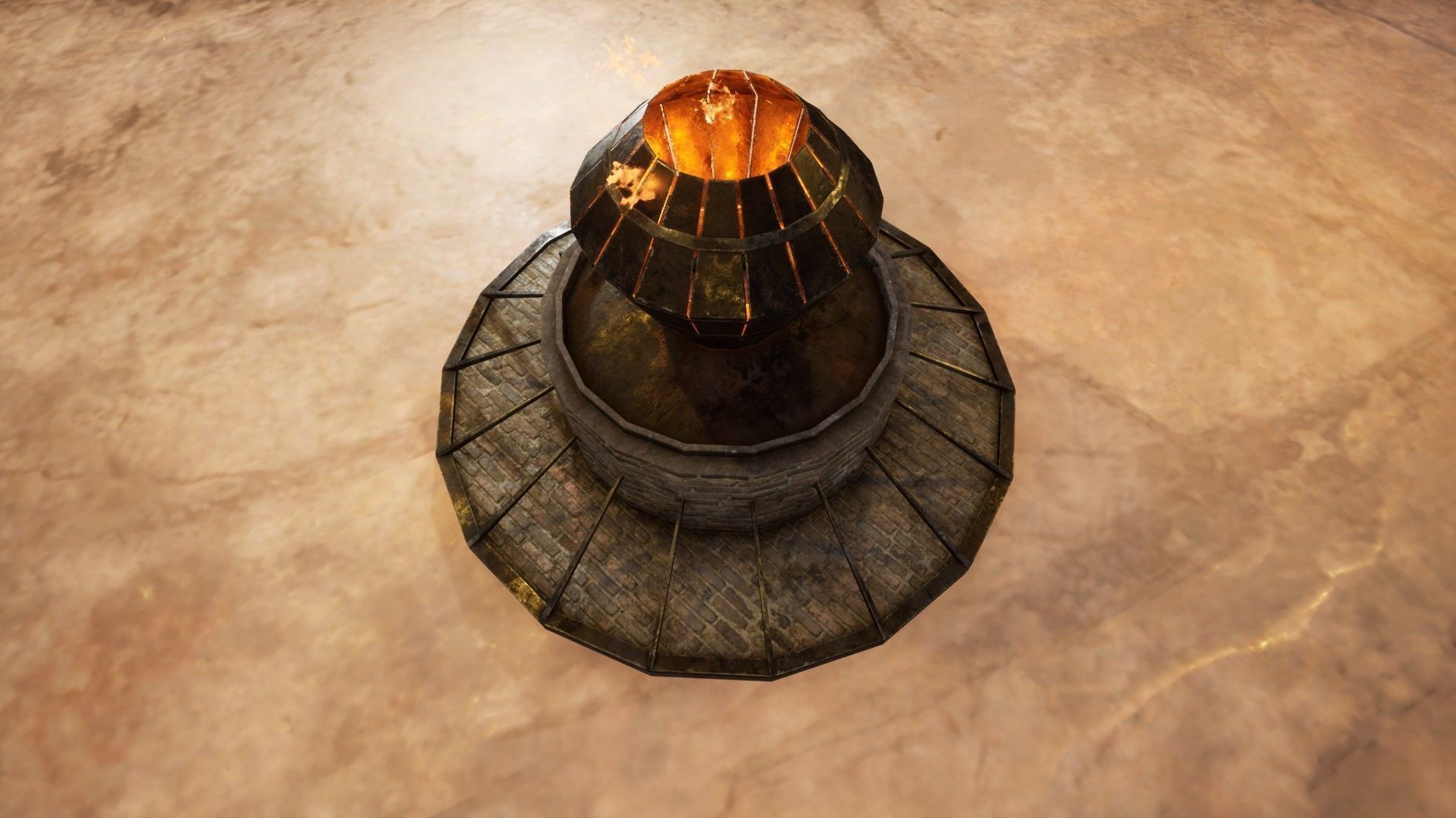 3D model Medieval Smeltery Low Poly 3D Model VR / AR / low-poly | CGTrader