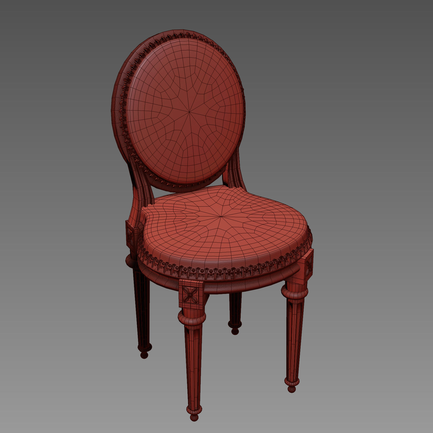 Classic chairs - JOHN HUTTON TEXTILES 3D model | CGTrader