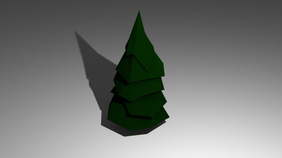 spruce fir tree free VR / AR / low-poly 3D model | CGTrader