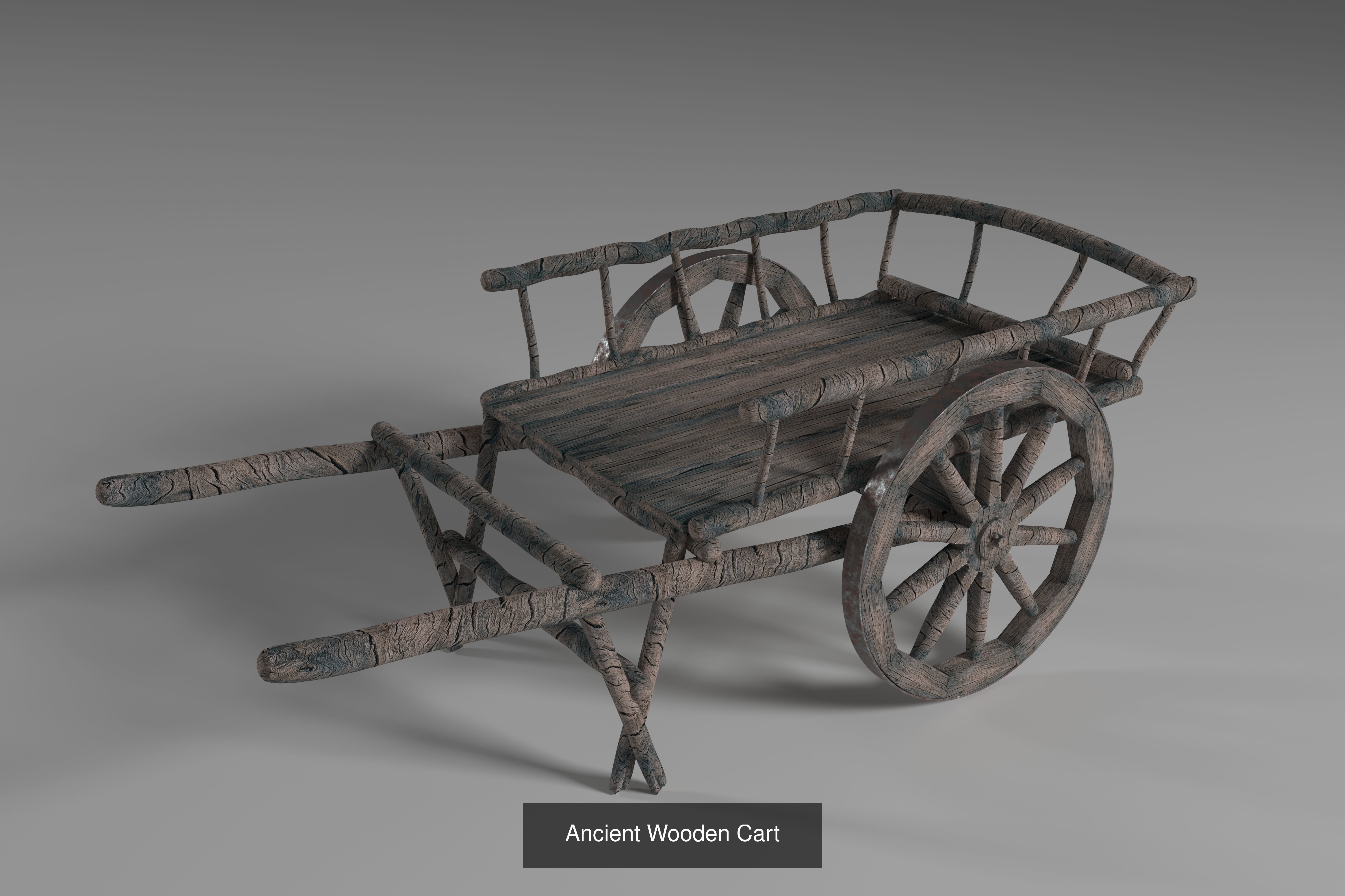 3D Model Collection 3 Generation of Carts VR / AR / low-poly | CGTrader