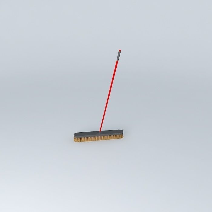 24 Push Broom free 3D model | CGTrader