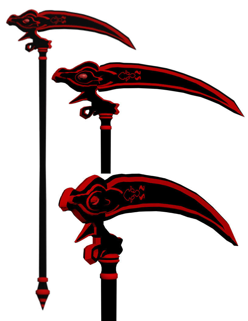 Scythe Weapon 3D model | CGTrader