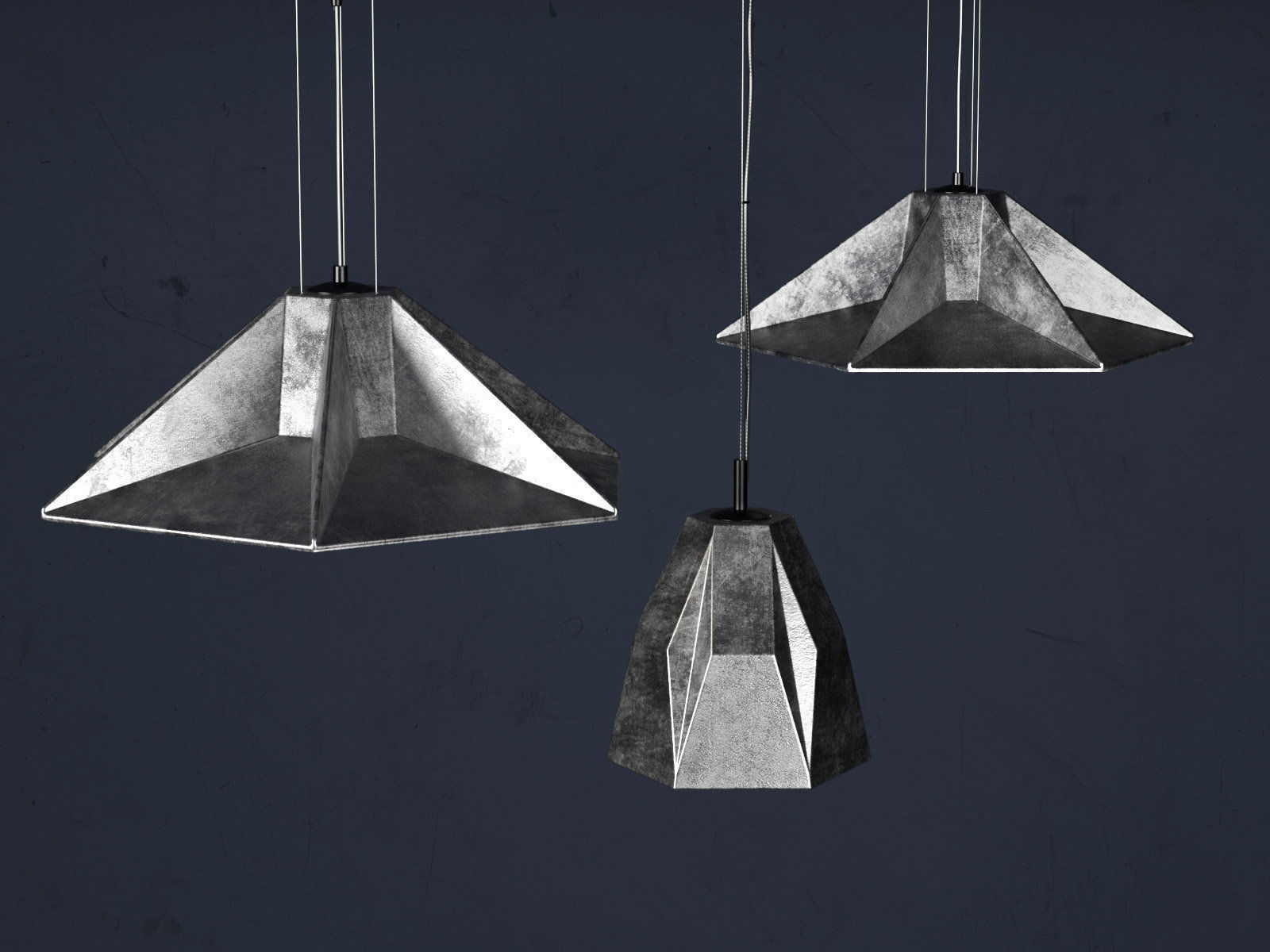 Gem Lights 3D model MAX OBJ FBX C4D SKP MXS