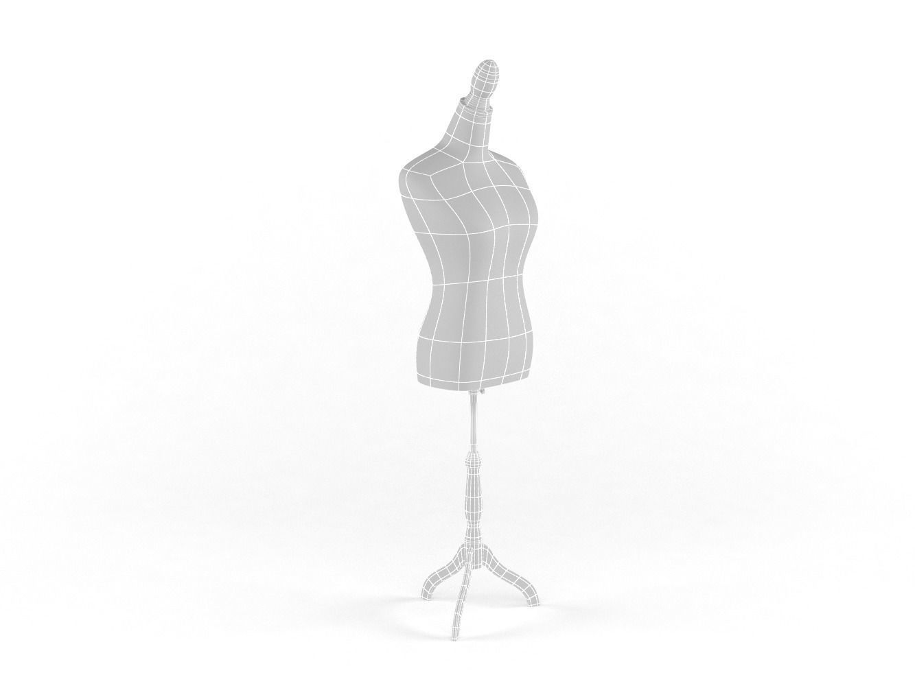 Classic Female Mannequin Form 3D model | CGTrader