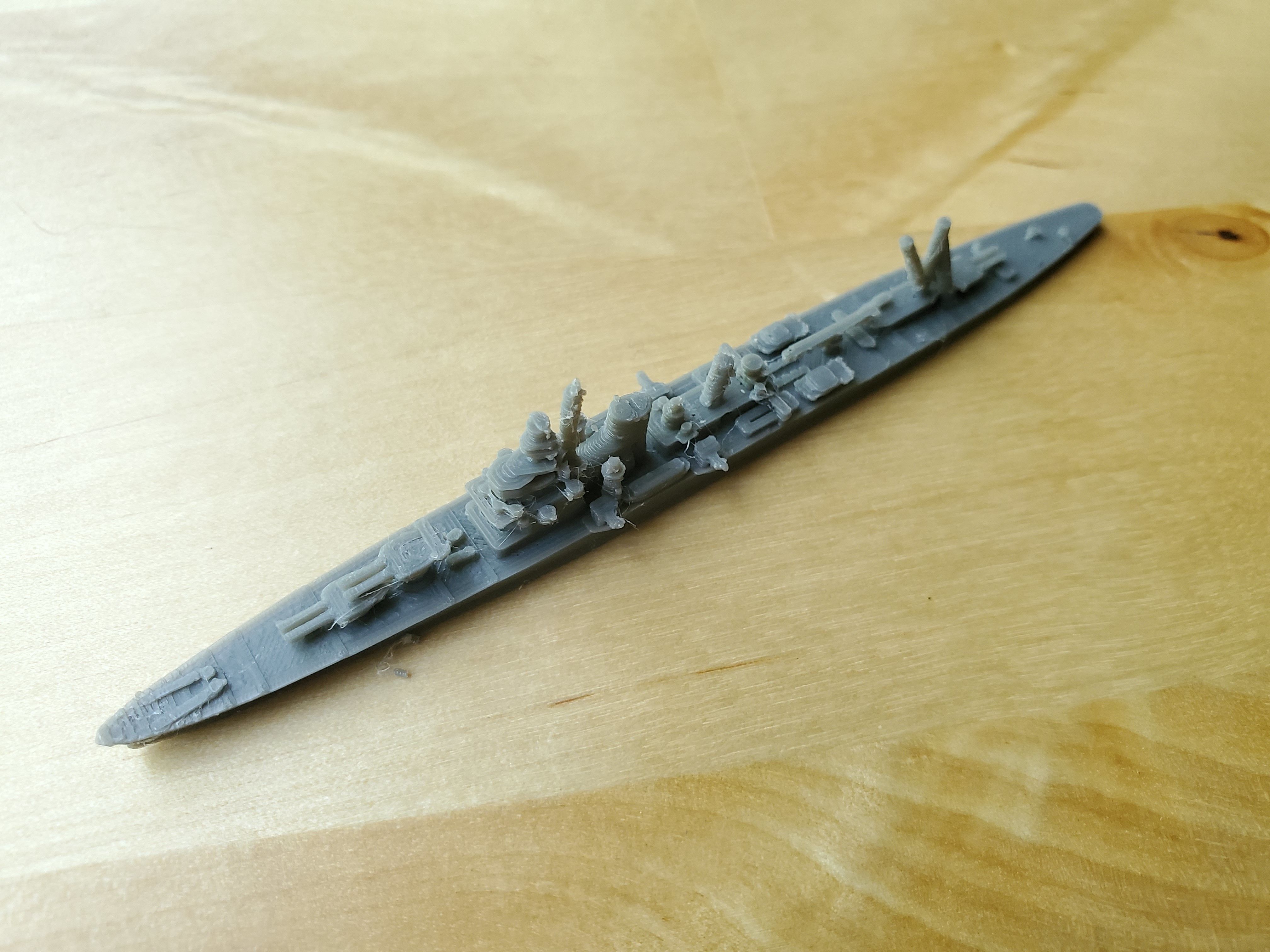 Japanese Furutaka Class Cruiser Warship 3D model 3D printable | CGTrader