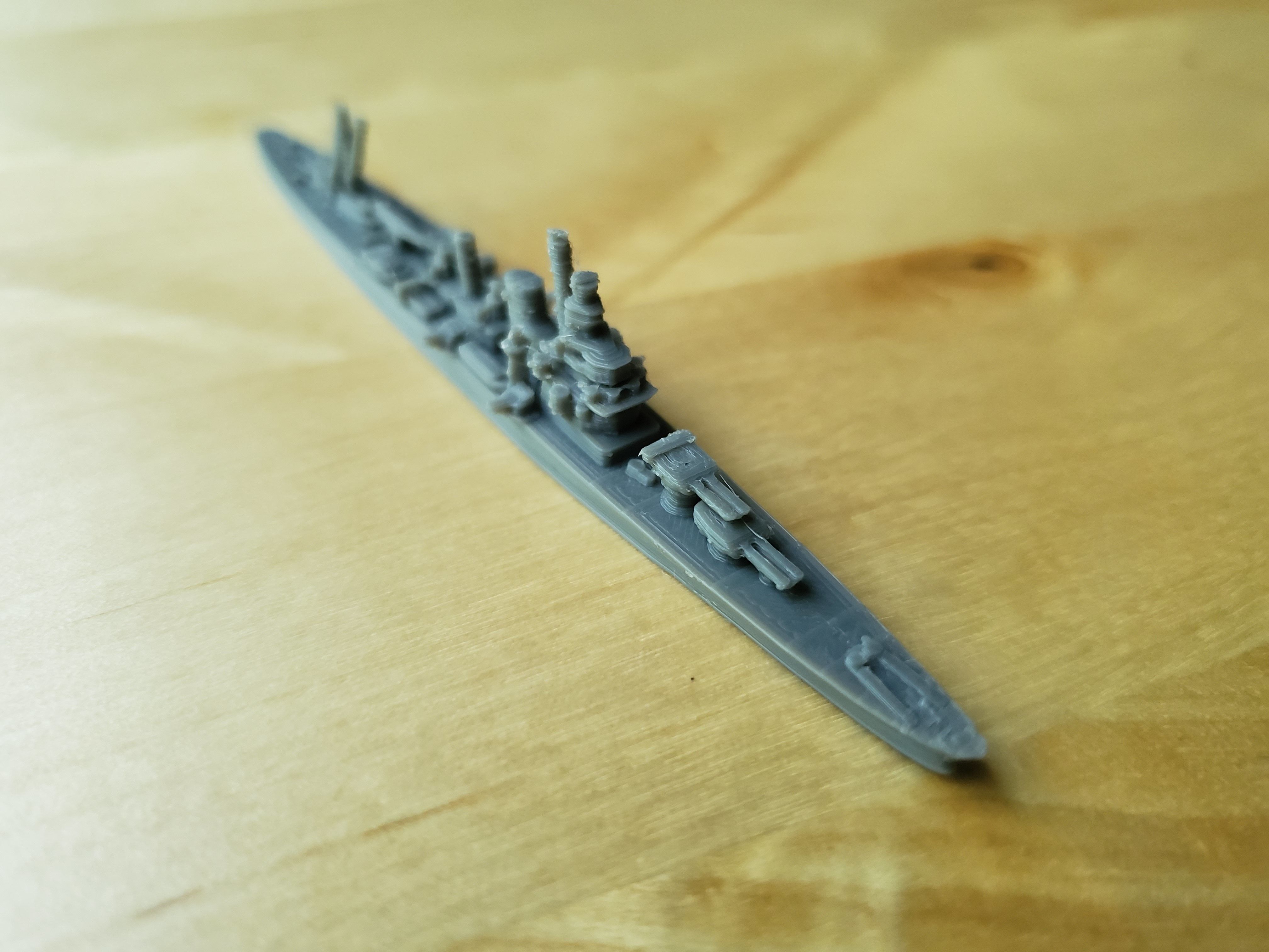 Japanese Furutaka Class Cruiser Warship 3D model 3D printable | CGTrader