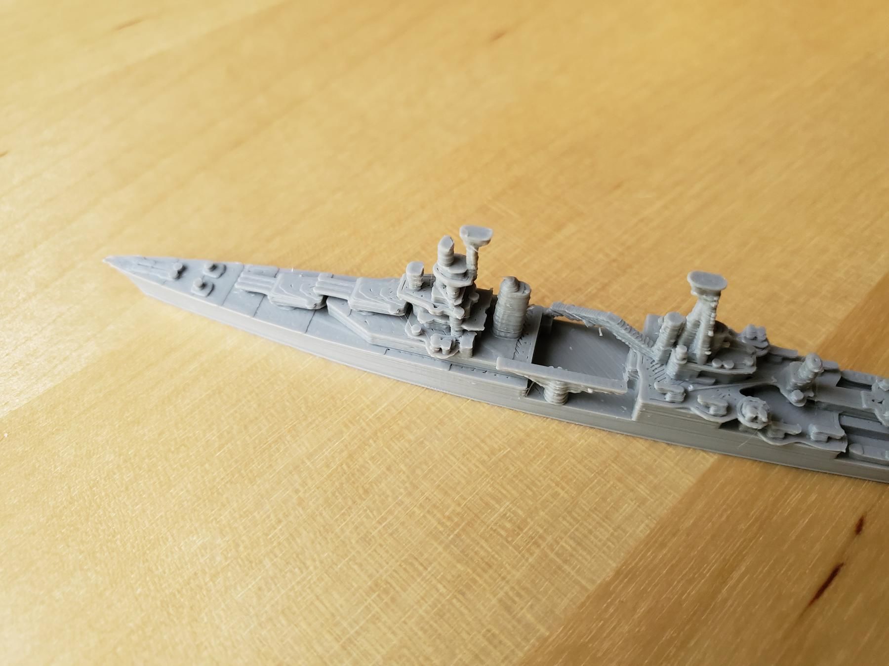US Portland Class Cruiser Warship 3D model 3D printable | CGTrader