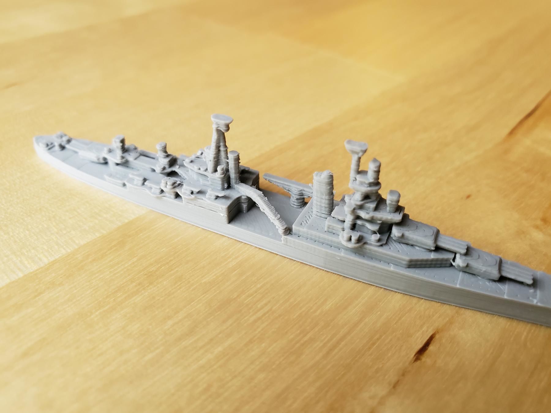 US Portland Class Cruiser Warship 3D model 3D printable | CGTrader