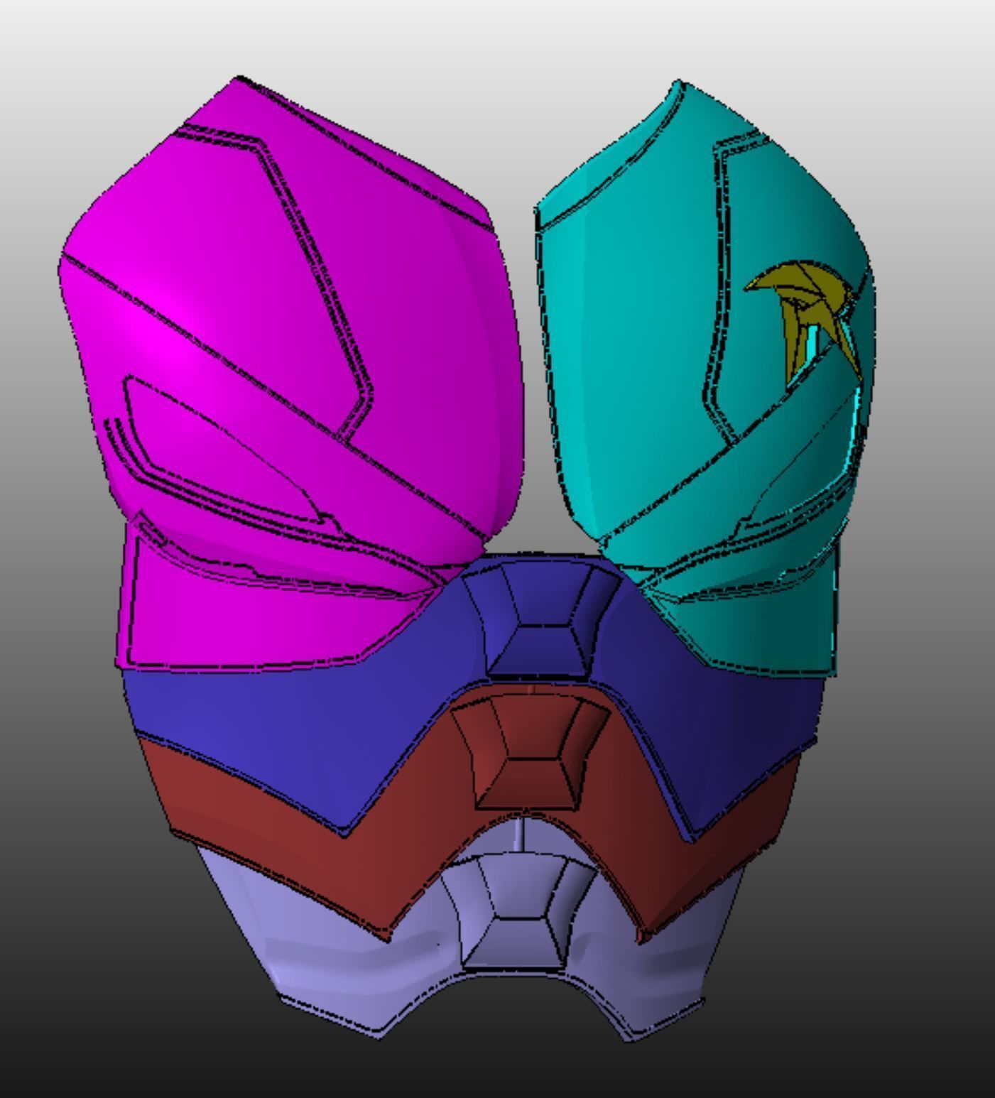 Titans Robin Jason Todd Armor 3D model 3D printable | CGTrader