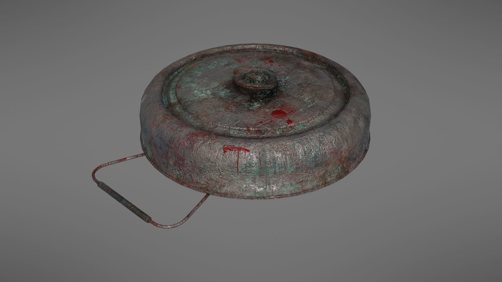 3D model Landmine VR / AR / low-poly | CGTrader