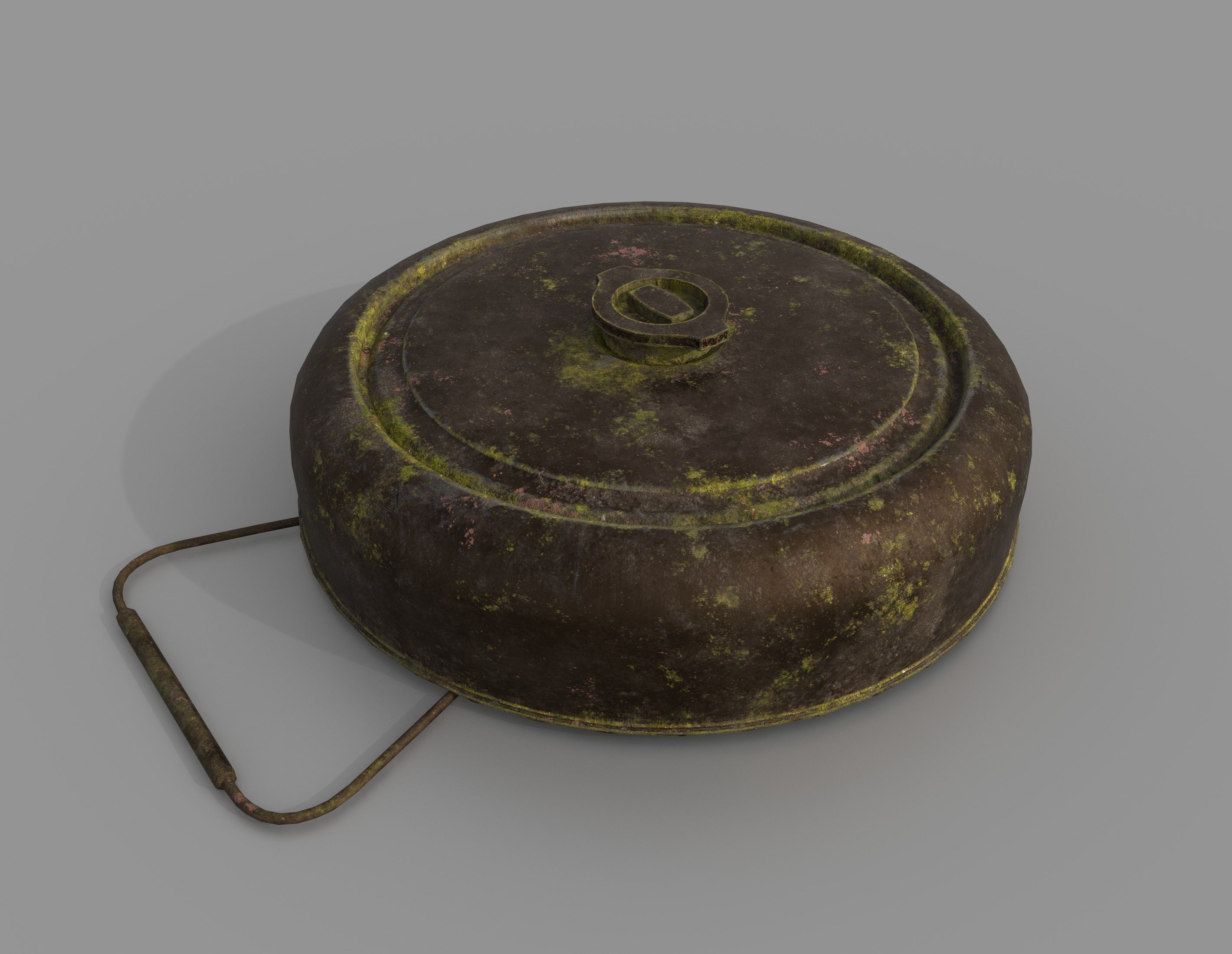 3D model Landmine VR / AR / low-poly | CGTrader