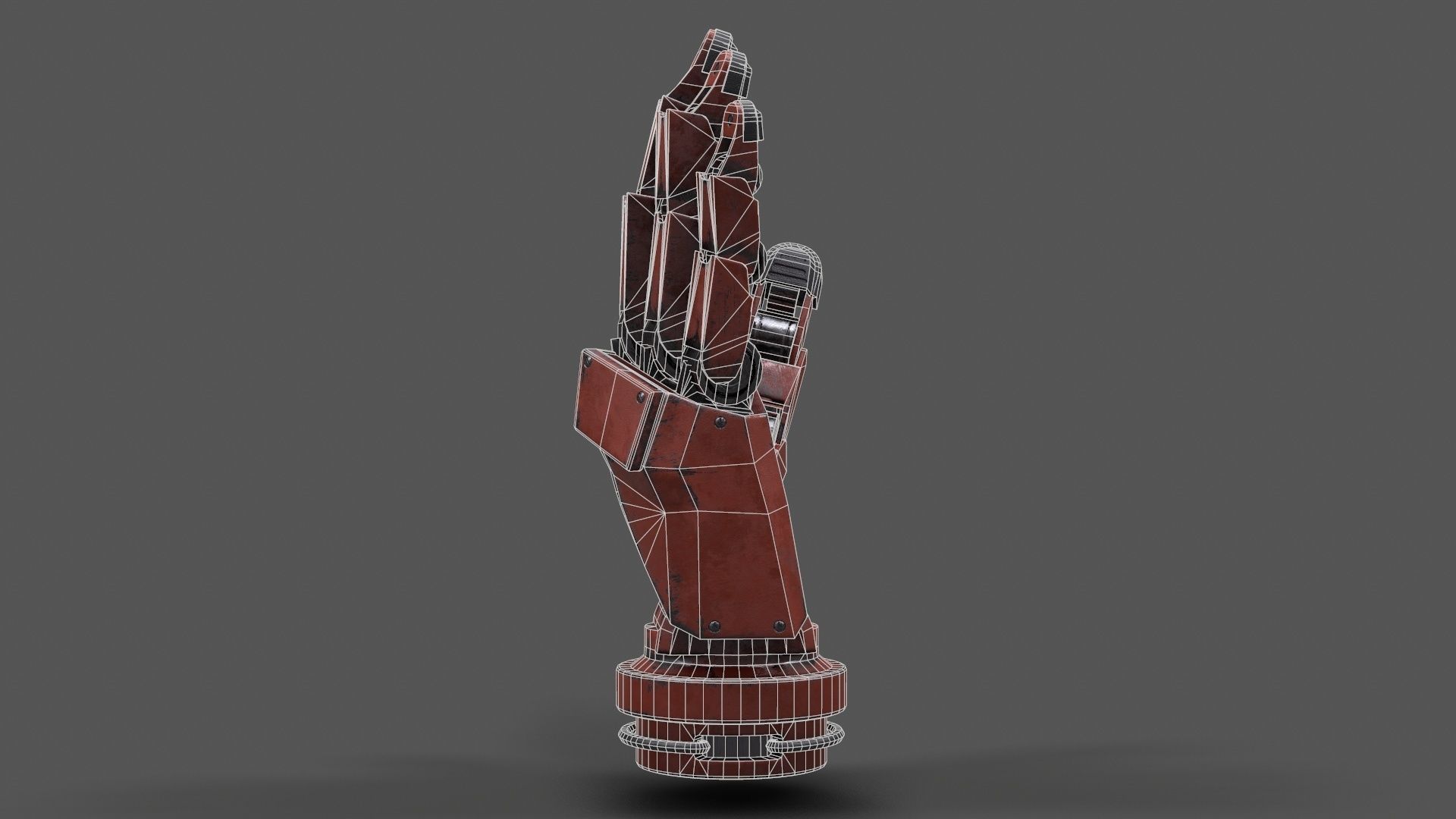 3D model VR Hands - Robot Hand VR / AR / low-poly | CGTrader