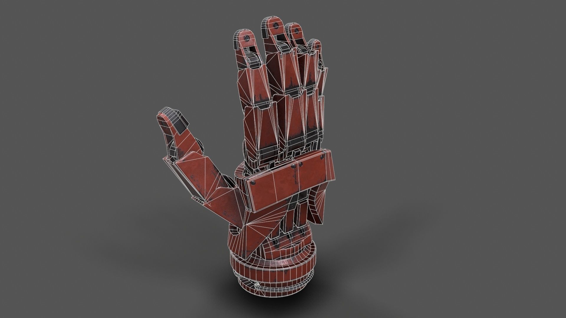 3D model VR Hands - Robot Hand VR / AR / low-poly | CGTrader