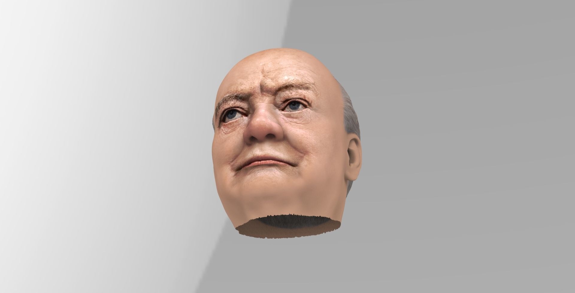 Winston Churchill 3D model | CGTrader