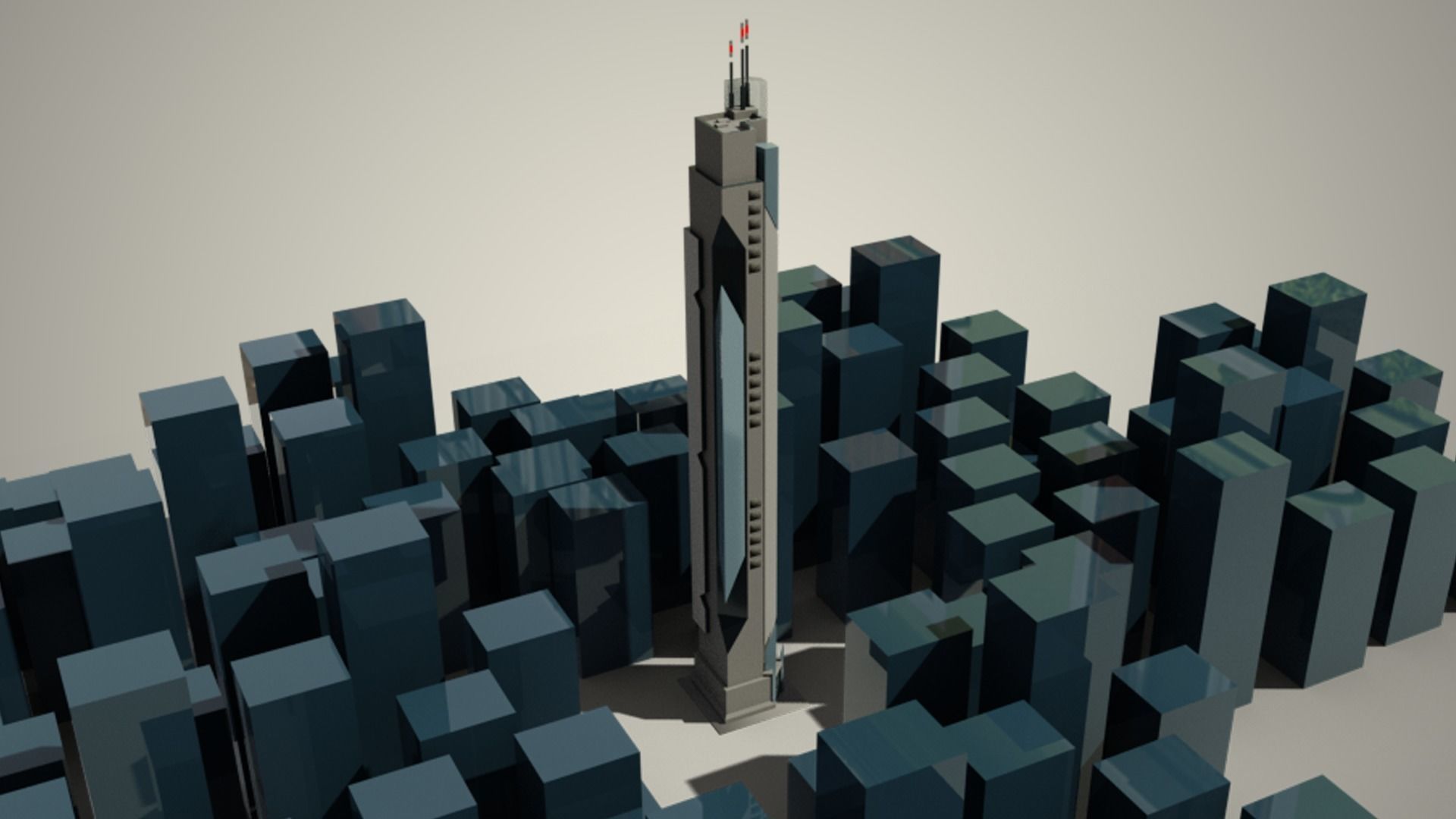 3D model Iso Tower02 VR / AR / low-poly | CGTrader
