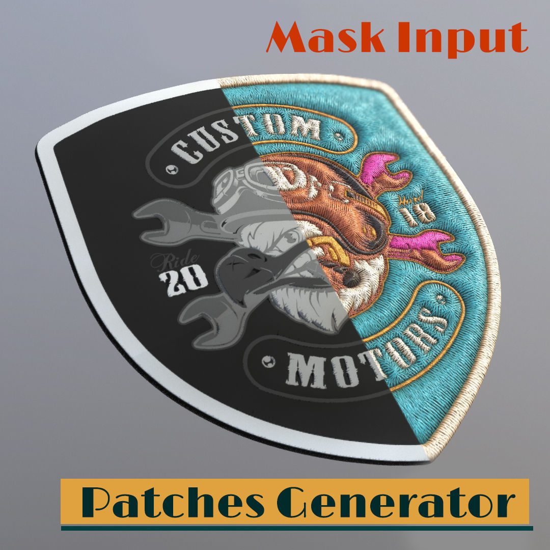 Patches Generator - 3D model | CGTrader