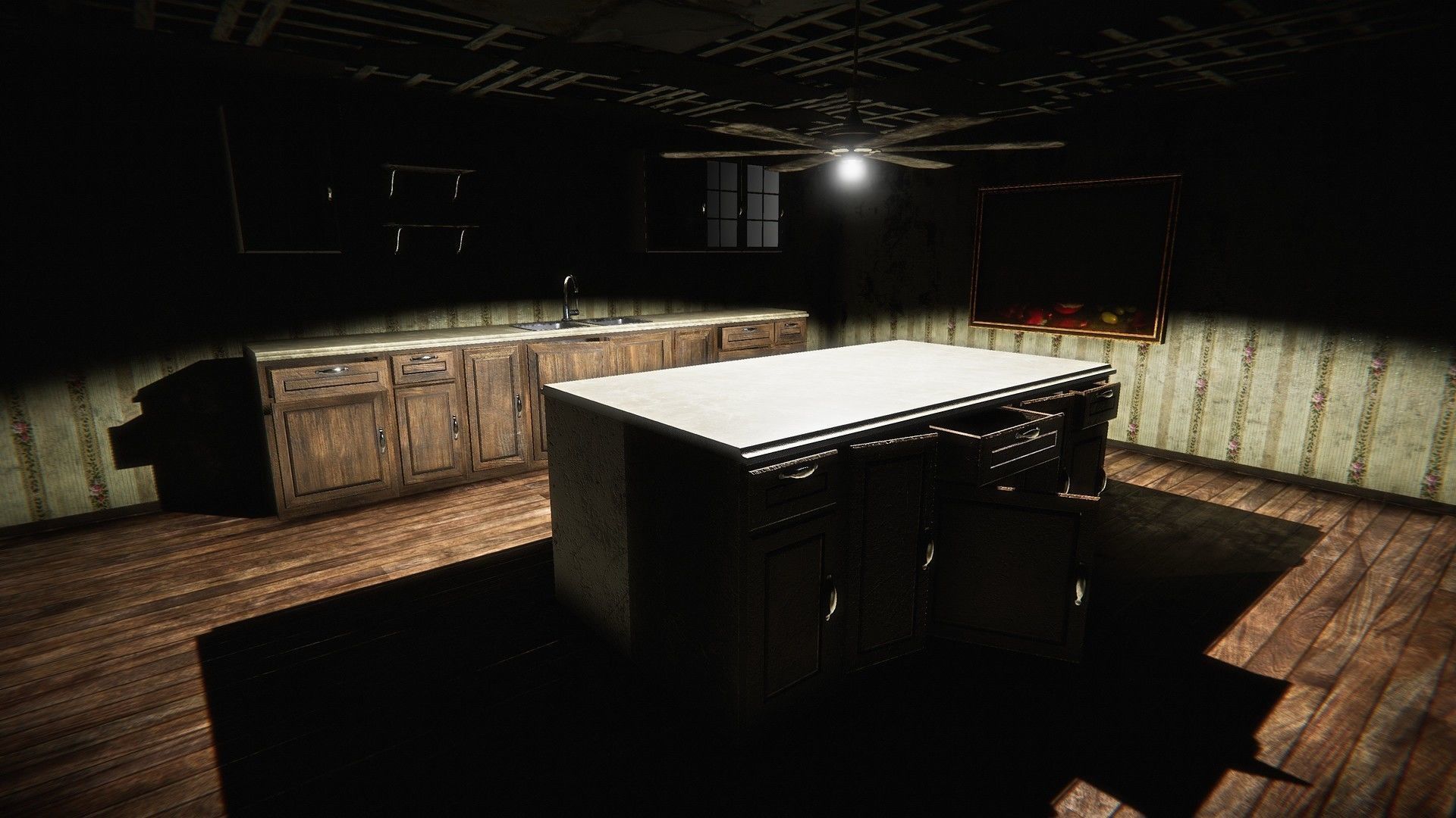 3D model HQ Modular Interior Mansion VR / AR / low-poly | CGTrader