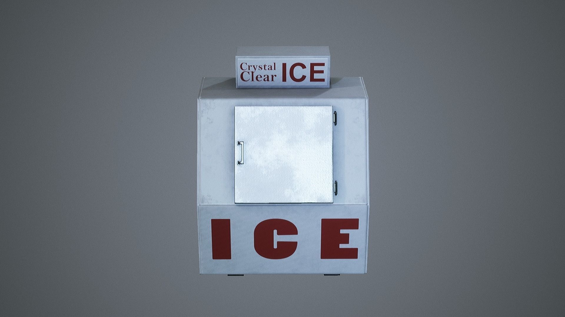 3D model Outdoor Ice Machine VR / AR / low-poly | CGTrader