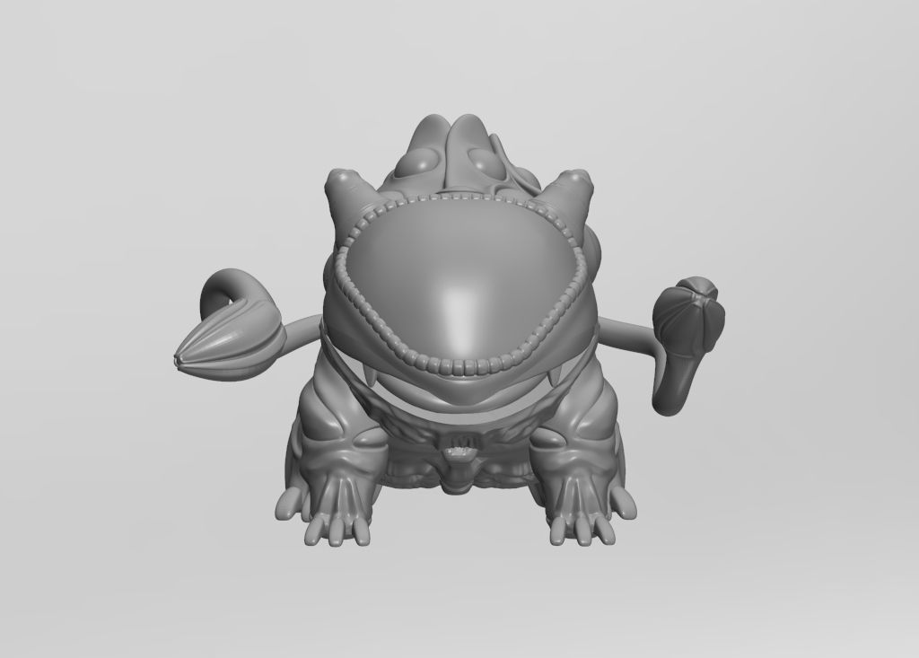 Alien Bulbasaur 3D model 3D printable | CGTrader