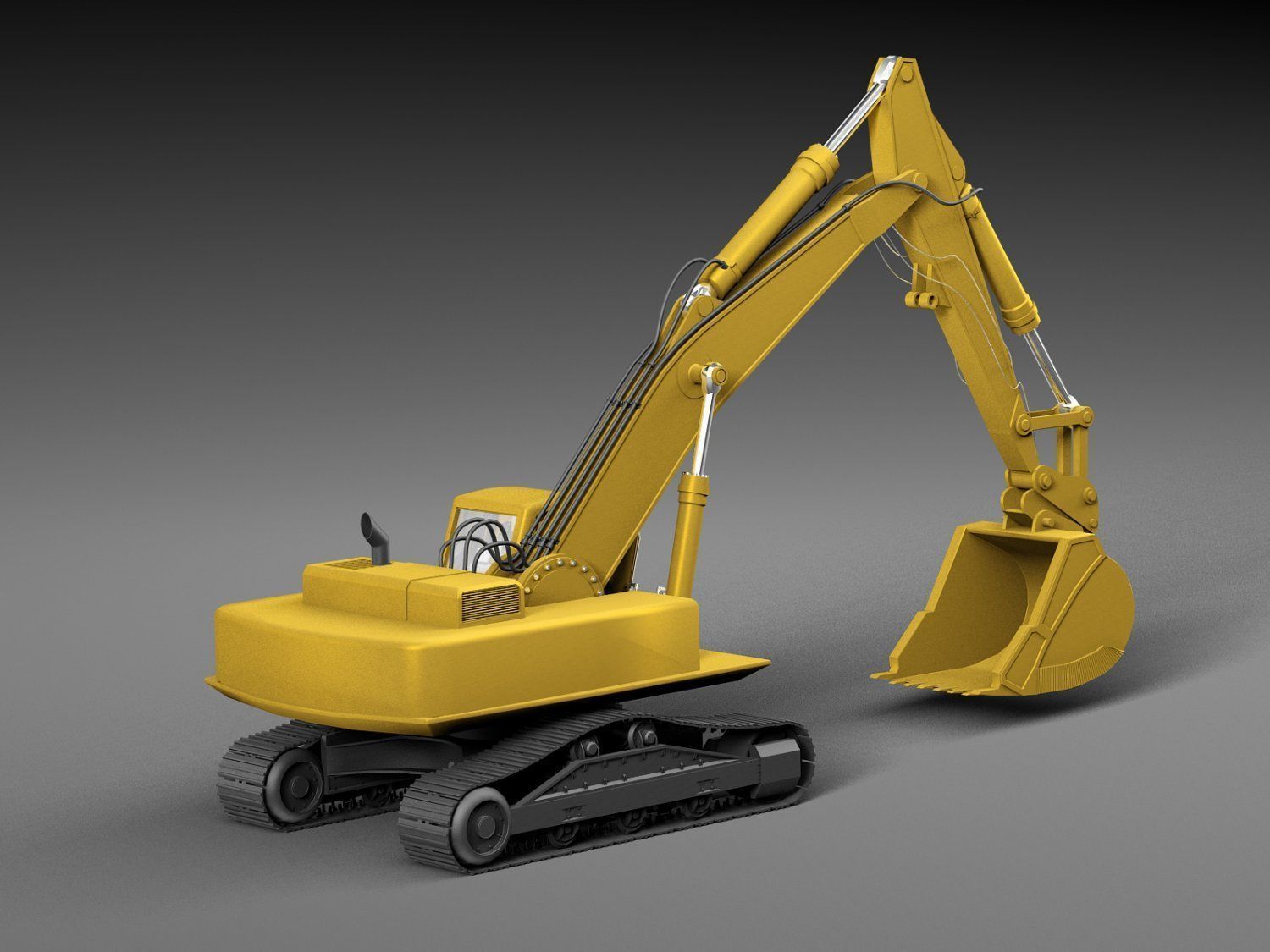 Digger skinned free 3D model | CGTrader