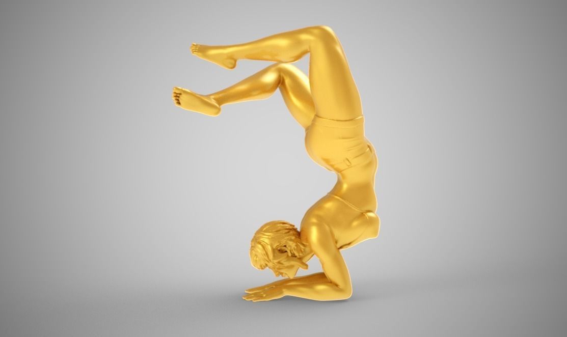 Handstand 3D model 3D printable | CGTrader