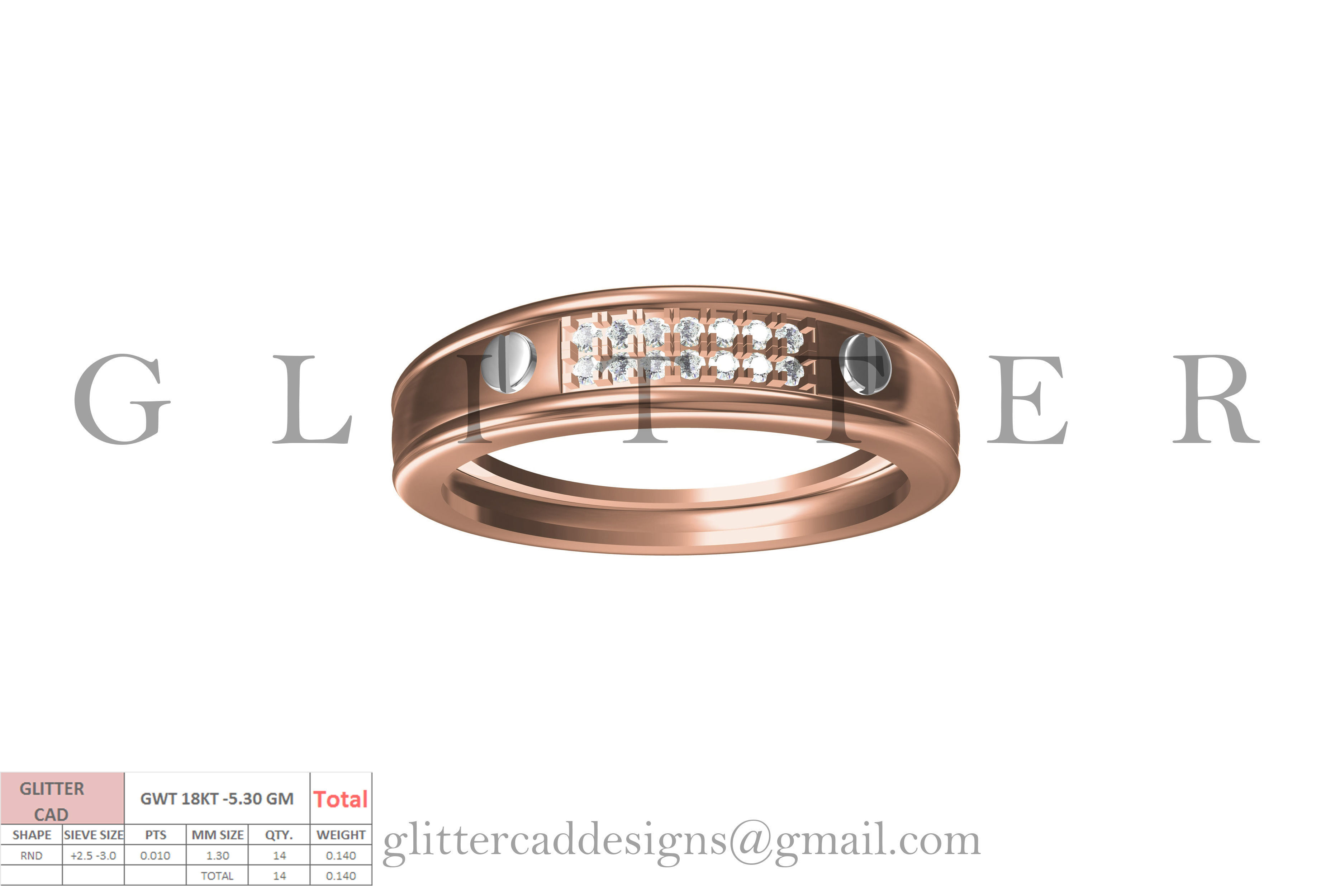 GENTS RING 04 3D model | CGTrader