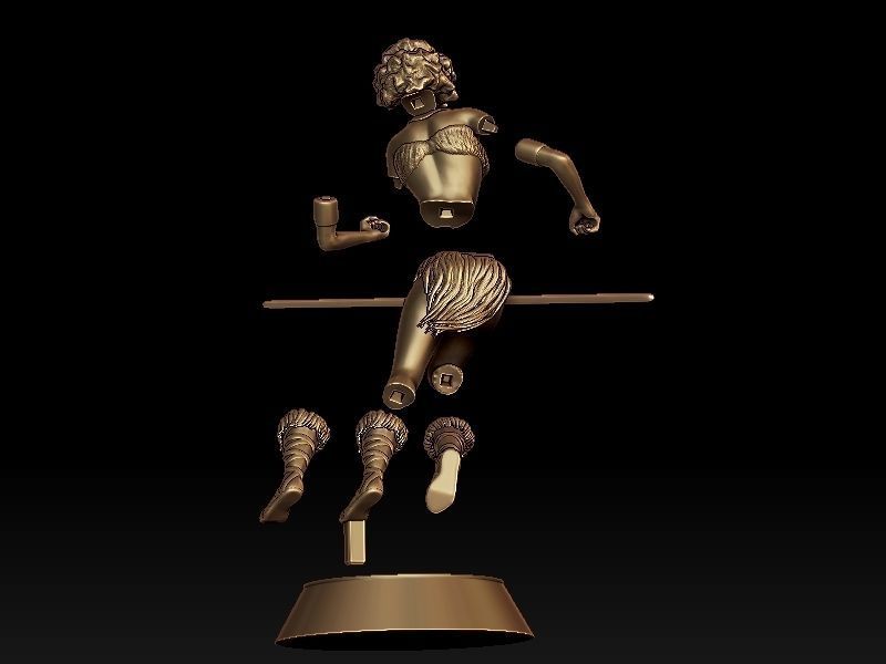 Diana from Dungeons-Dragons Animated Series 3D model 3D printable ...