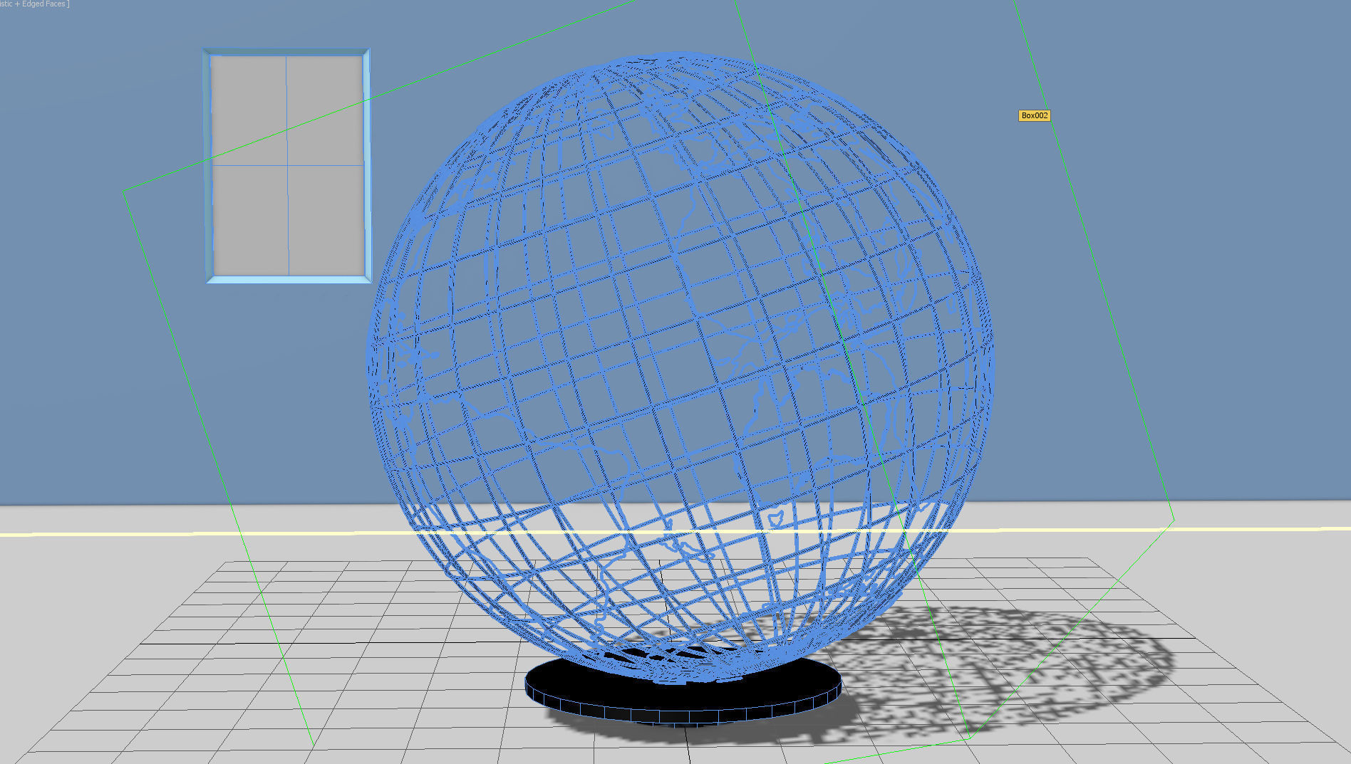 Globe Light Rig at Museum 3D model | CGTrader