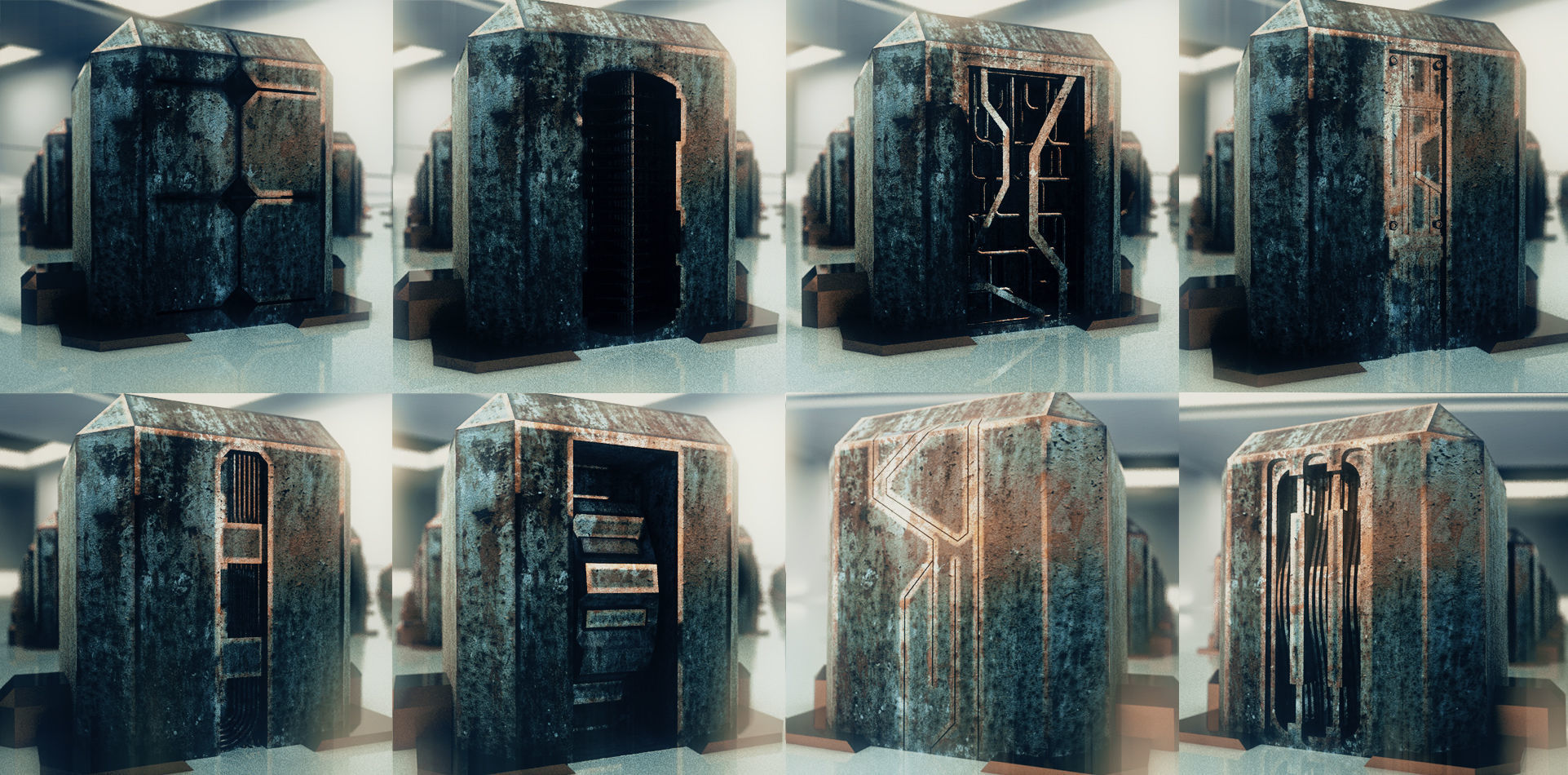 Surface Details For Boolean Operations VOL 2 3D model | CGTrader