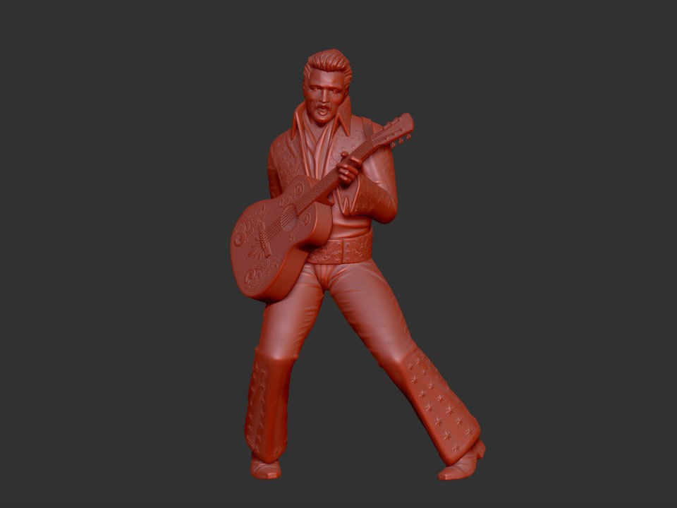 Elvis Presley 3D model 3D printable | CGTrader