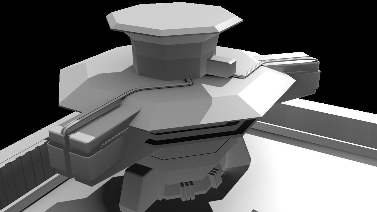 Sci- Fi Military Base free VR / AR / low-poly 3D model | CGTrader