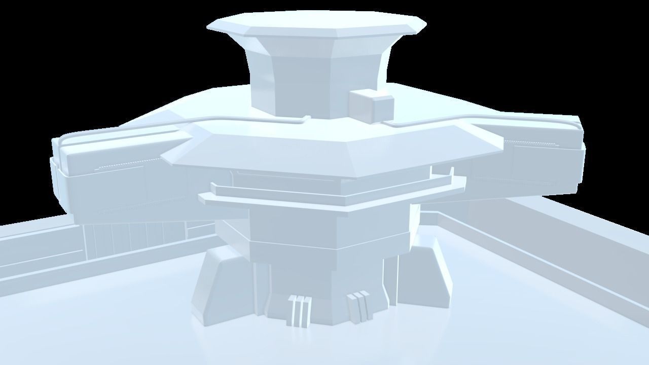 Sci- Fi Military Base free VR / AR / low-poly 3D model | CGTrader