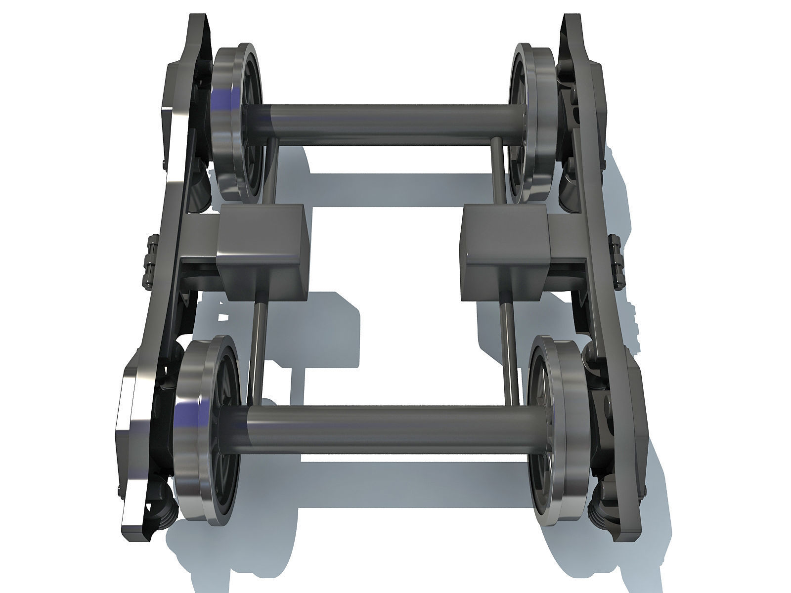 Train Bogie Wheels 3D model | CGTrader