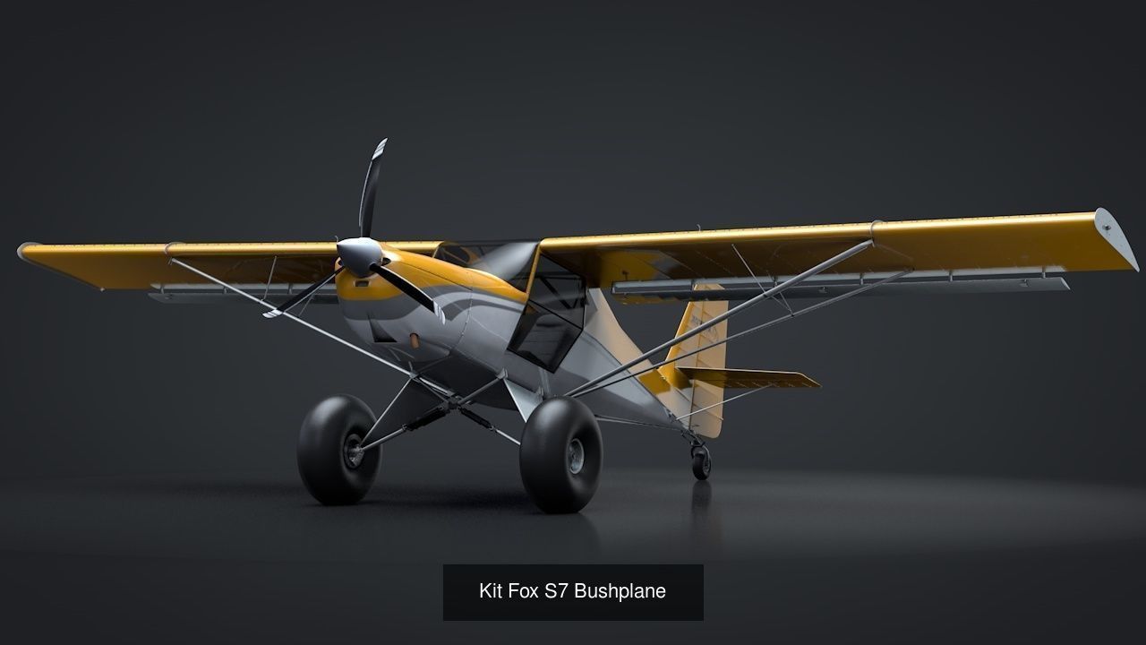 General Aviation Fixed Wing Collection Pack | CGTrader