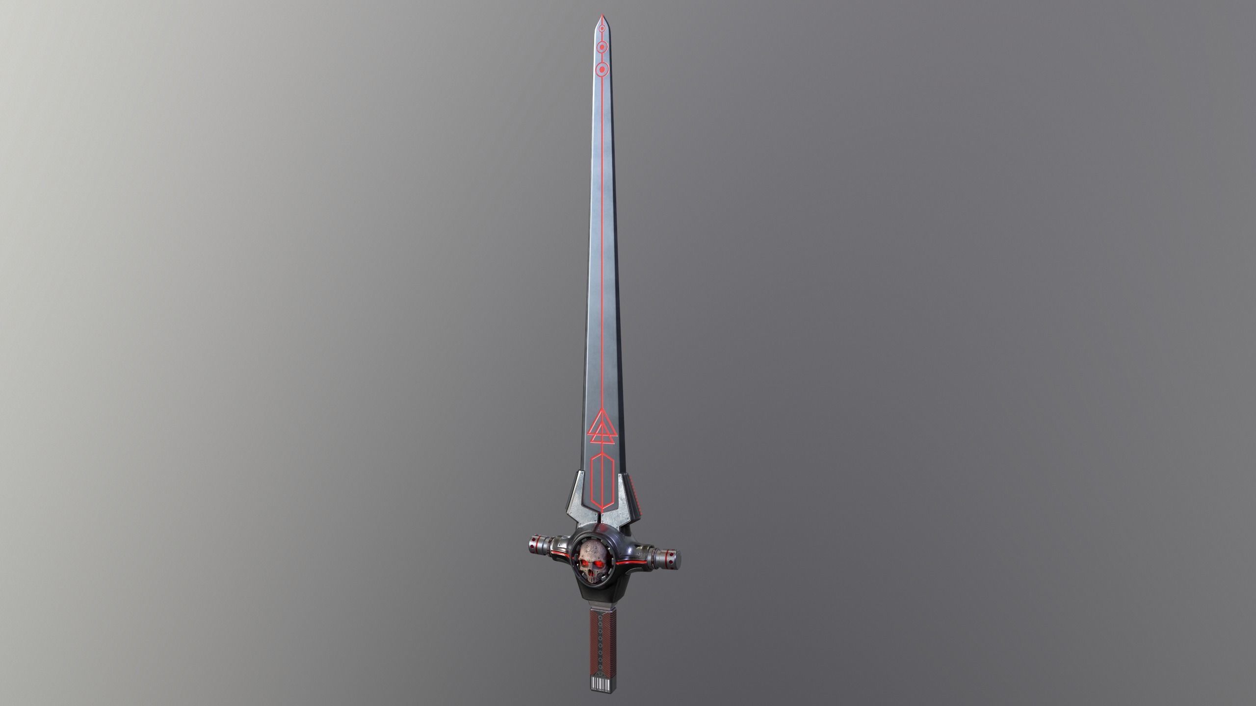 3D model Occult Sci-Fi Sword VR / AR / low-poly | CGTrader