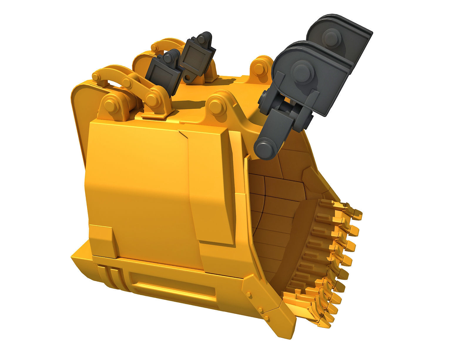 Excavator Bucket 3D model | CGTrader