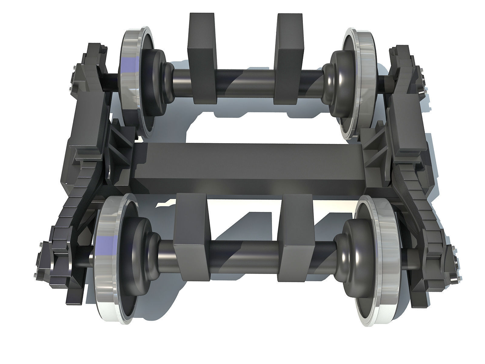 Train Wheels 3D model | CGTrader