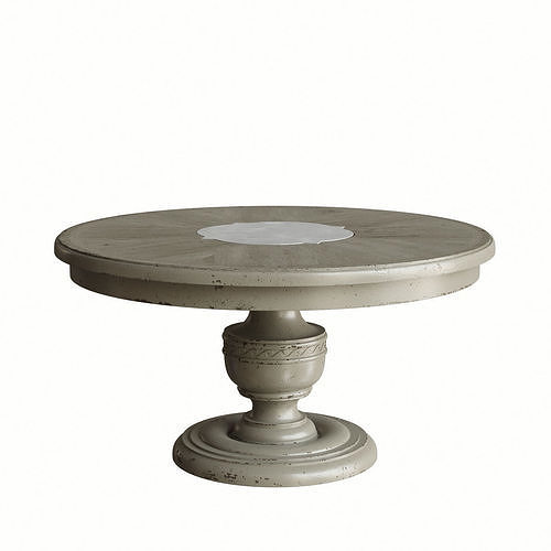 Grand Estates Pedestal Table 3D model | CGTrader