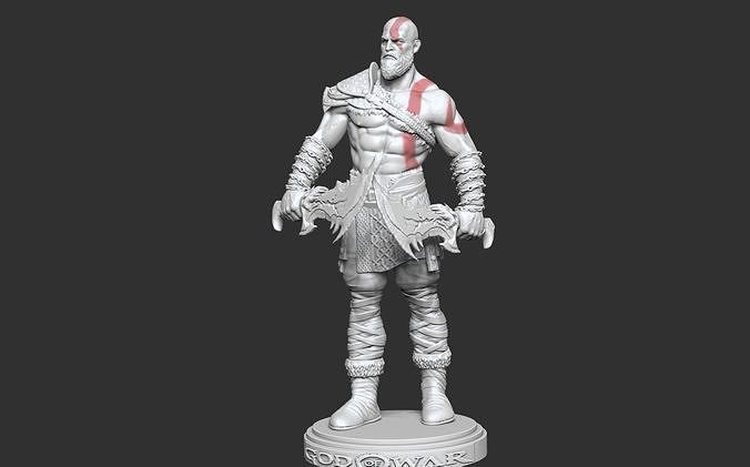 god of war 3D model 3D printable | CGTrader