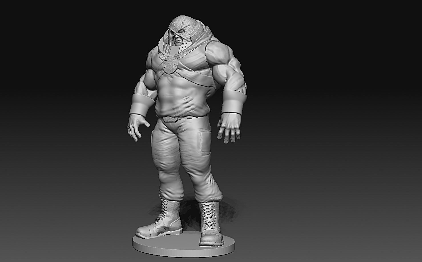 Juggernaut Marvel Comics STL SLA 3D model 3D printable | CGTrader