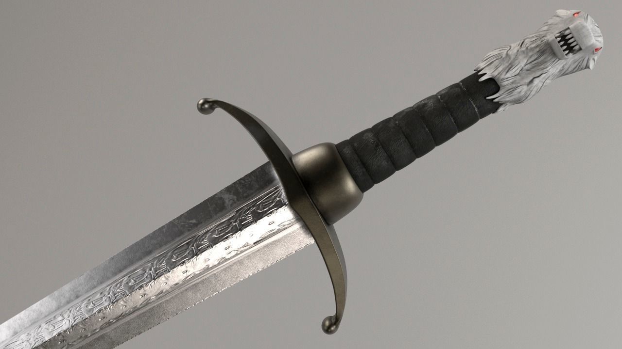 3D model Longclaw Sword Game of Thrones VR / AR / low-poly | CGTrader
