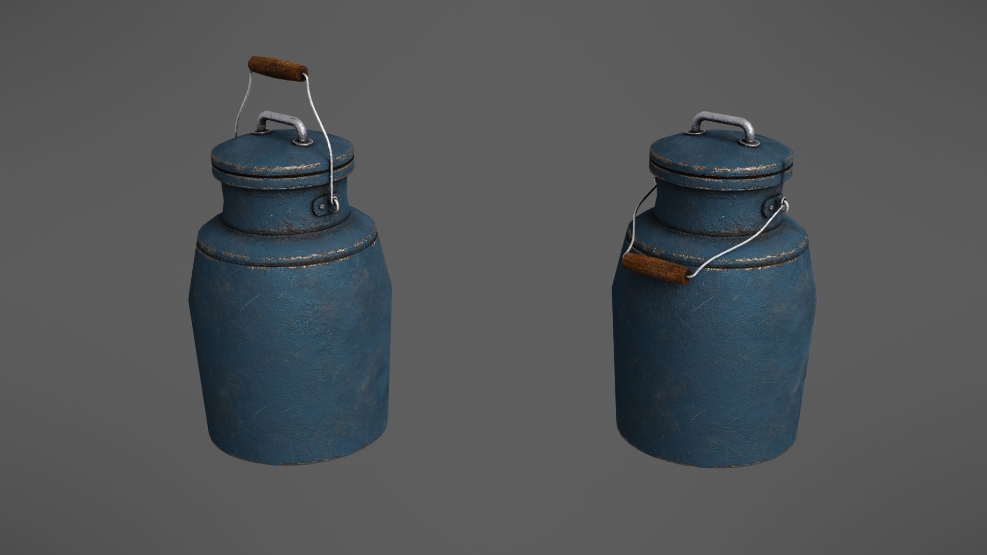 3D model Milk jug collection VR / AR / low-poly | CGTrader