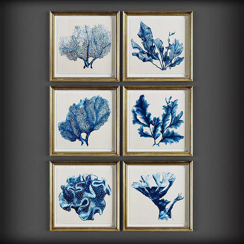 3D model Picture Frames VR / AR / low-poly | CGTrader