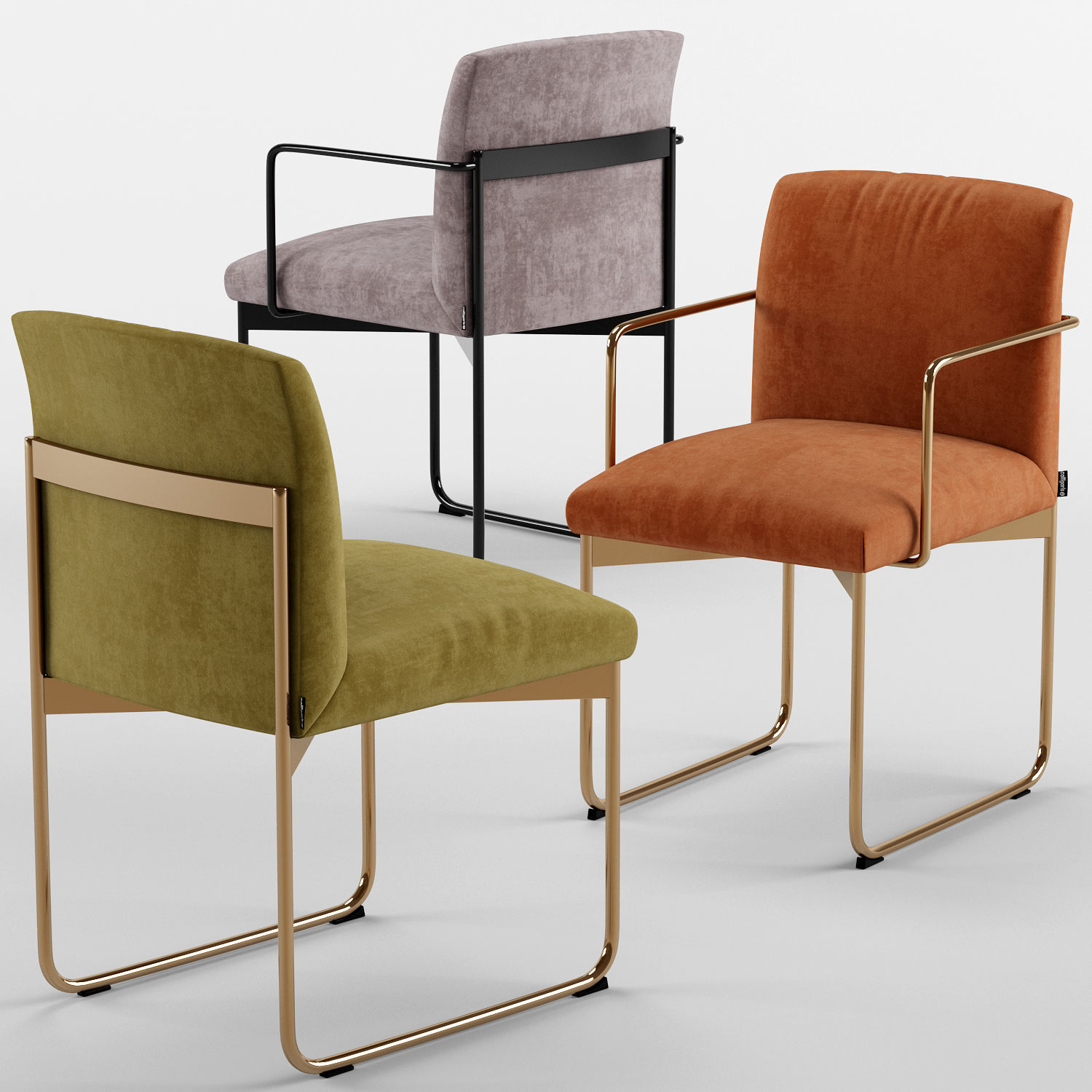 Gala chair cs1867 - Calligaris 3D model | CGTrader