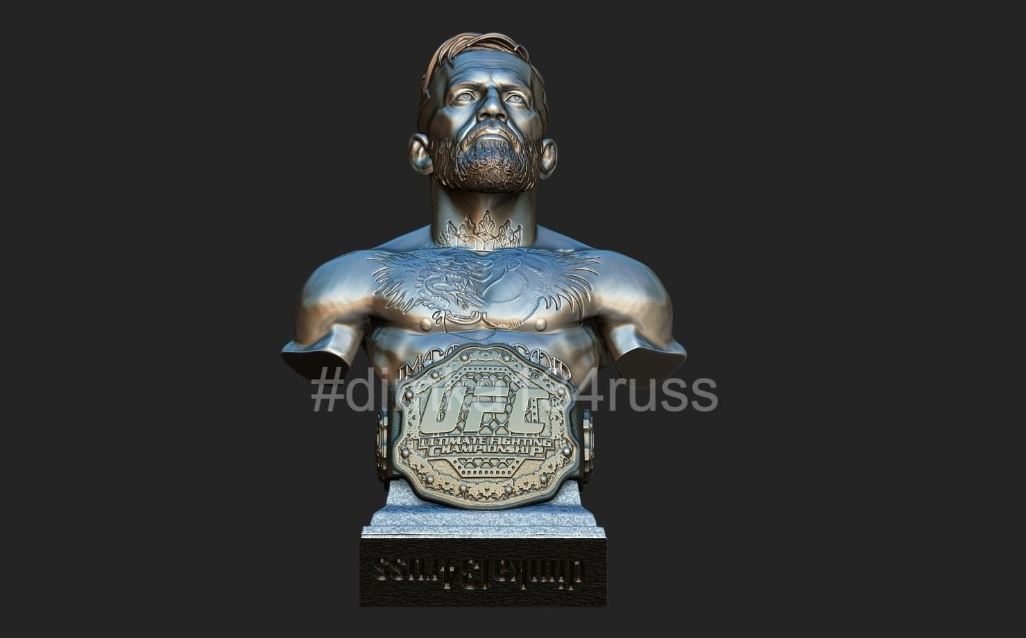 conor mcgregor ufc mma stl 3D model 3D printable | CGTrader