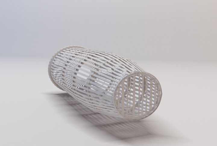 Bubu Sederhana 3D model | CGTrader