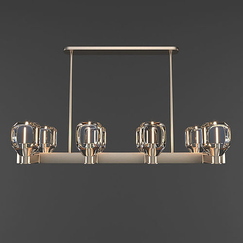 Jonathan Browning-Chartier Linear Chandelier 3D model | CGTrader