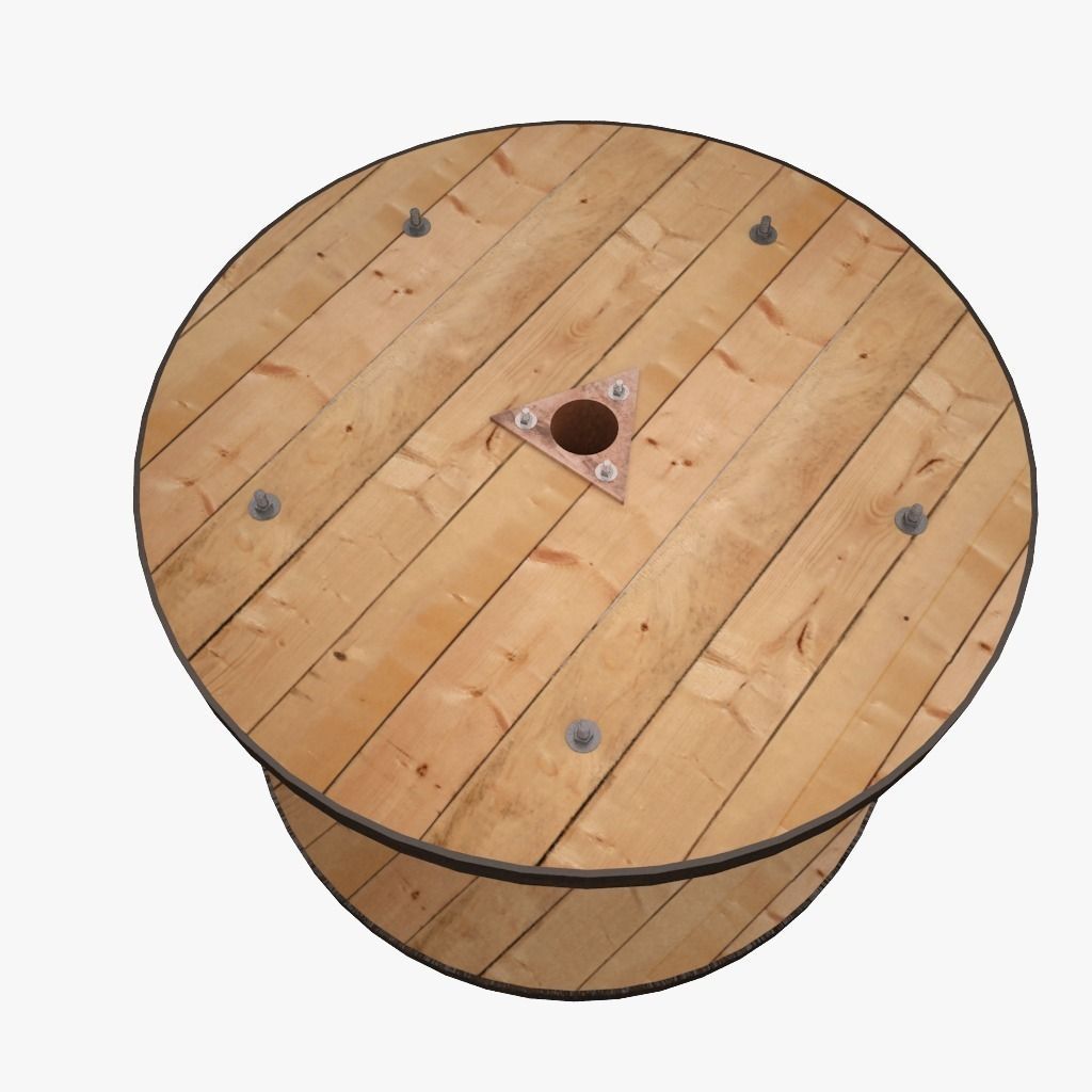 wire spool free 3D model | CGTrader